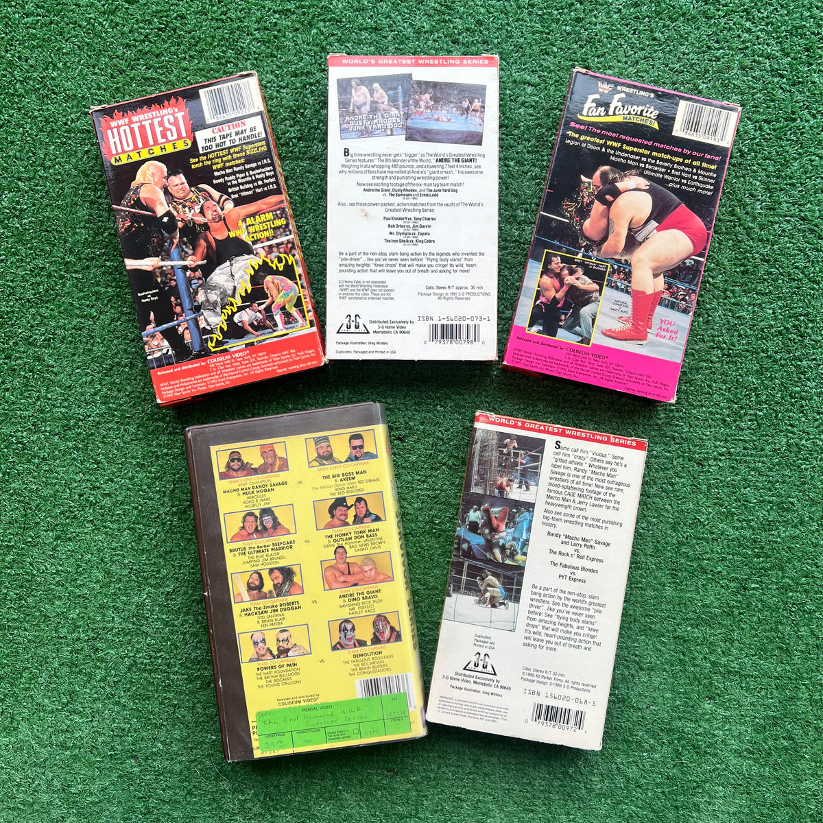 Vintage WWF VHS Tapes – My Cuzin Vintage