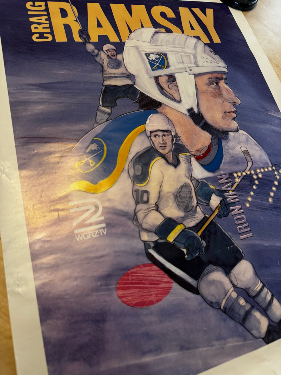 Vintage Buffalo Sabres Craig Ramsay Poster – My Cuzin Vintage